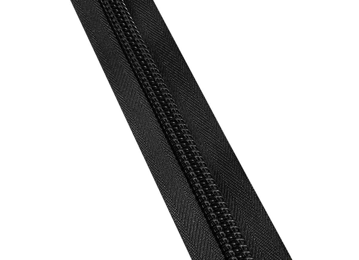 YKK Reißverschluss - 10mm | Schwarz | 600cm | 02-300-RVS-10cf-600